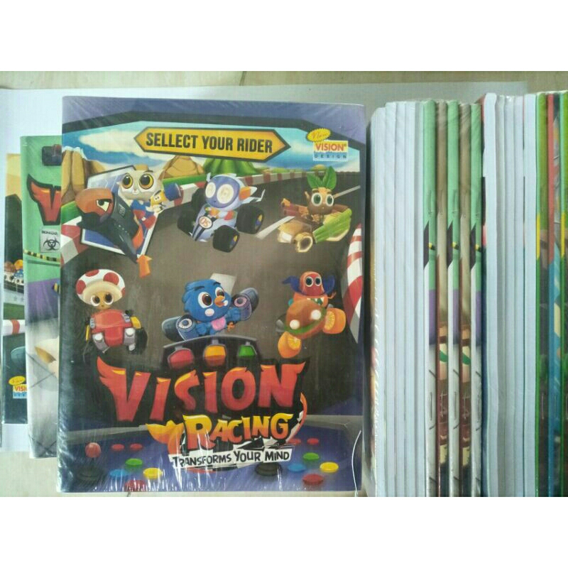Jual Buku Tulis Sekolah Vision [Isi 58 Lembar/10 Buku/1 Pack] / Buku ...