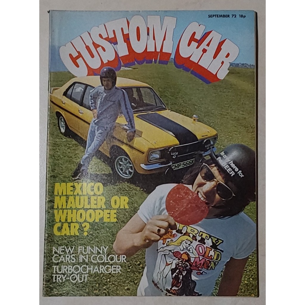 Jual VERY RARE - Custom Car Magazine September 1972, (English/buku ...