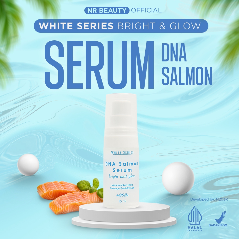 Jual N203R Serum DNA Salmon Bright & Glow NR Beauty (White Series - 15 ...