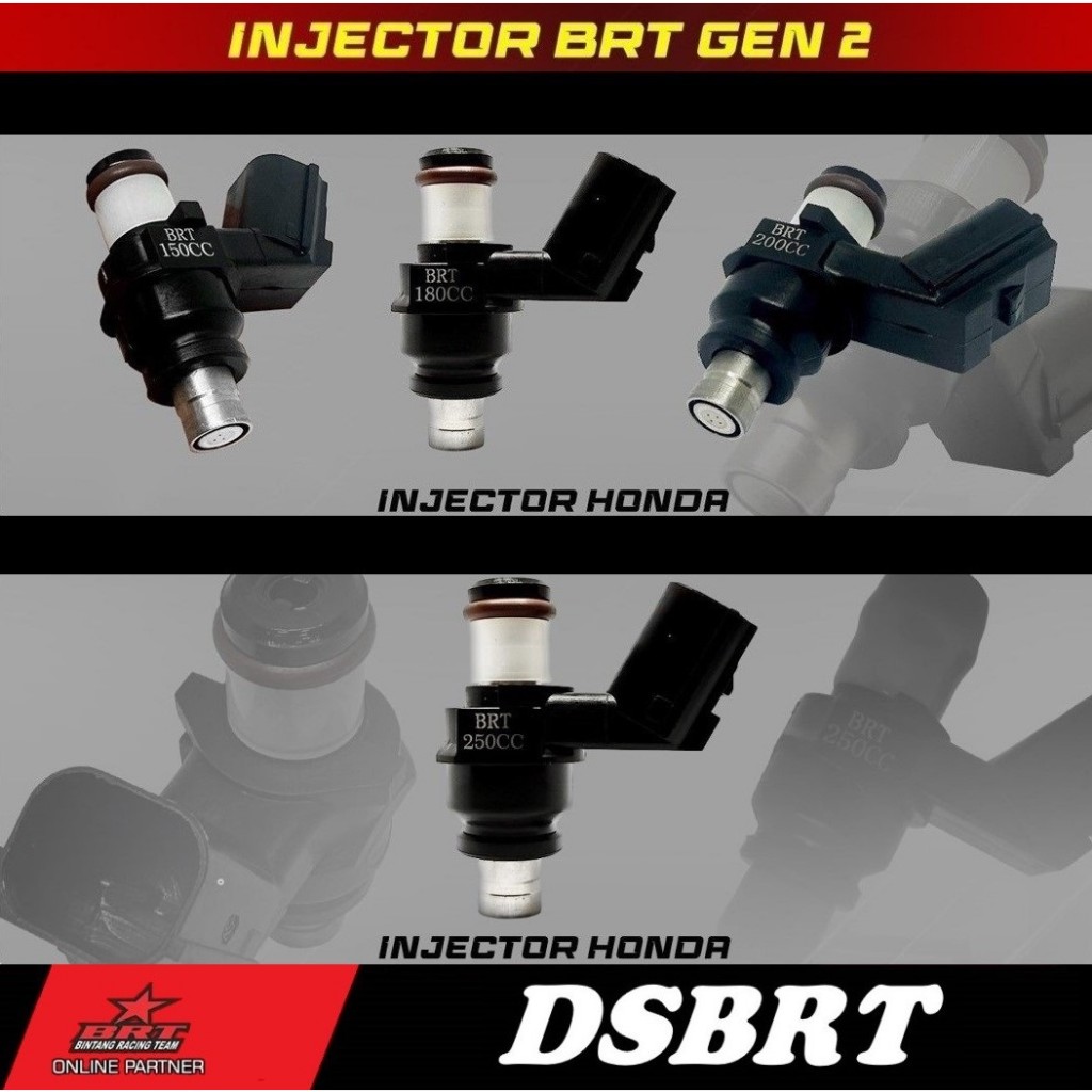 Jual Injector Racing BRT CBR PCX ADV Vario Beat FI Scoopy Verza CRF ...