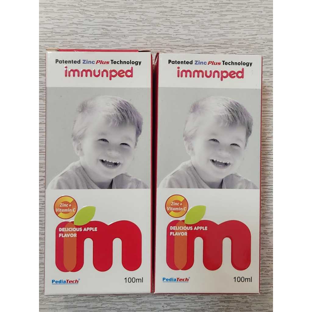 Jual Immunped imunped kids syrup 60ml 100ml multivitamin anak Sirup ...