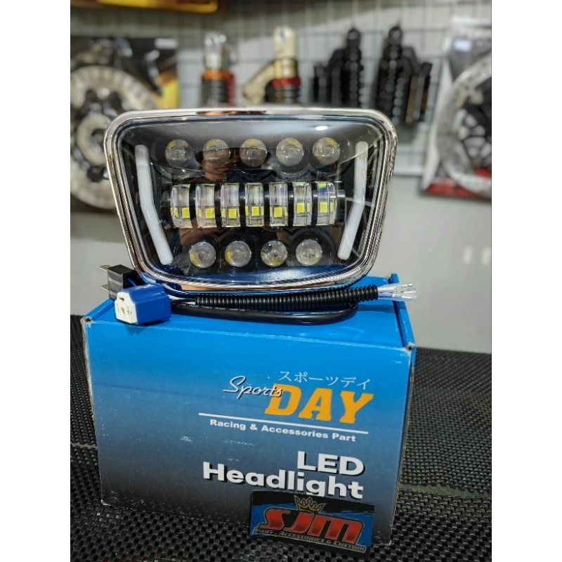 Jual Daymaker Oval Kotak Dus Hitam GL100/WIN/PRO/MAX/KING/TS,DOT SAE ...
