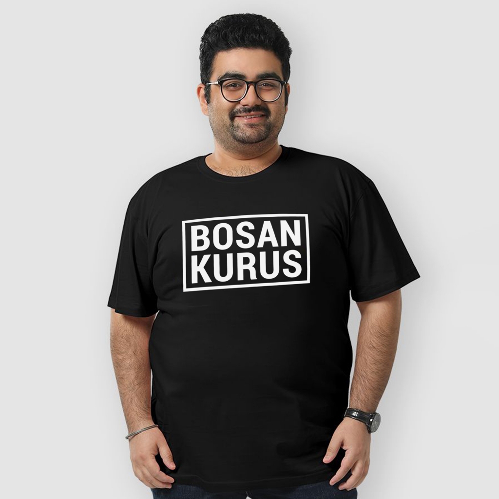 Jual Cocol Store - Kaos Big Size Desain Bosan Kurus | Shopee Indonesia