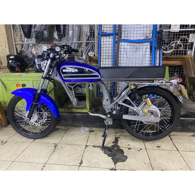 Jual unit motor cb 100 cb 125 basic megapro rangka body set cb tinggal ...