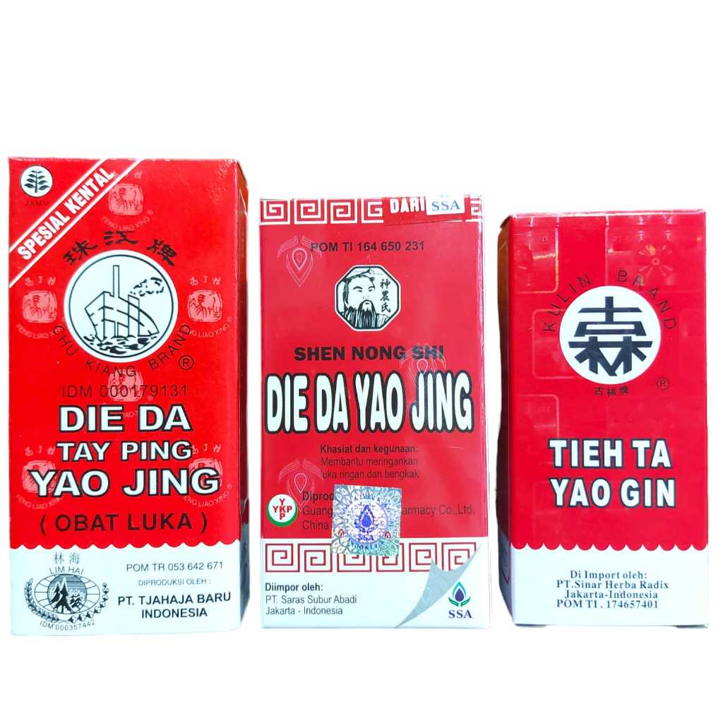 Jual Die Da Yao Jing Special Kental 30 cc Botol Beling Die Da Tay Ping ...