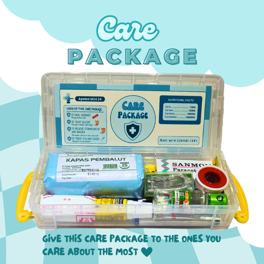 Jual (READY STOCK) Love & Care Packages Kado Unik by Apotek Mini 24 ...