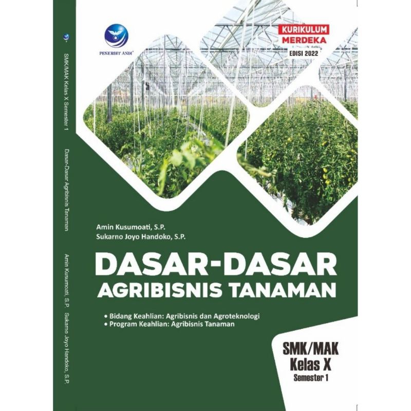 Jual Puske - Dasar-dasar Agribisnis Tanaman Smk Kelas 10 Semester 1 ...