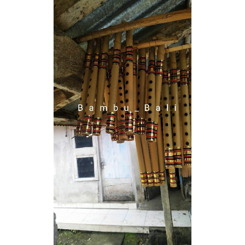 Jual Suling Bambu Bali/ Seruling Bali /Tradisional Musik Bali | Shopee ...
