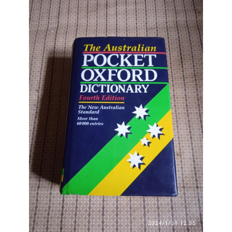 Jual buku the Australian pocket Oxford dictionary | Shopee Indonesia