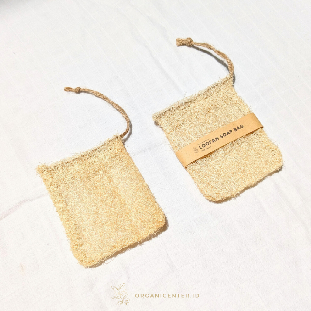 Jual Loofah Soap Bag Kantong Sabun Soap Saver Alami Natural Exfoliating ...