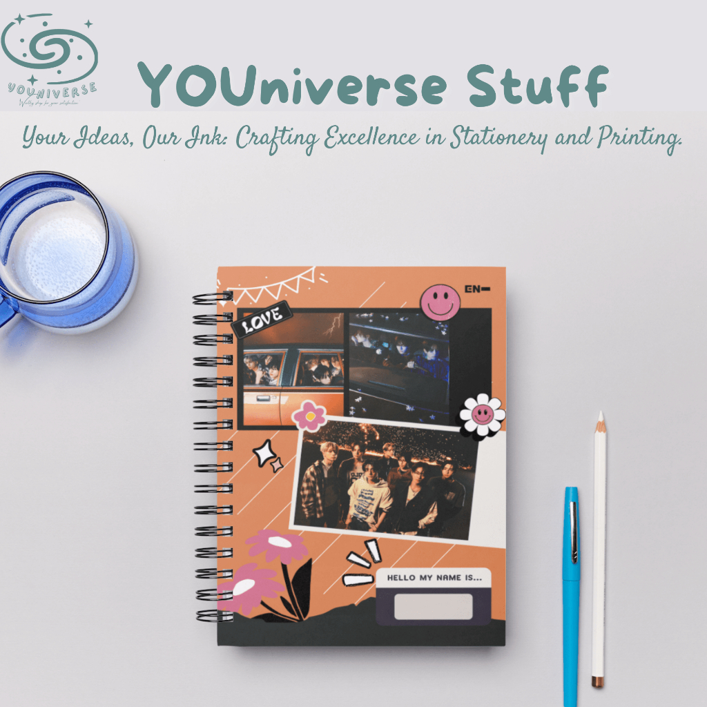 Jual Notebook Spiral A5 ENHYPEN 'Orange Blood'/Jurnal Book/K-Pop ...