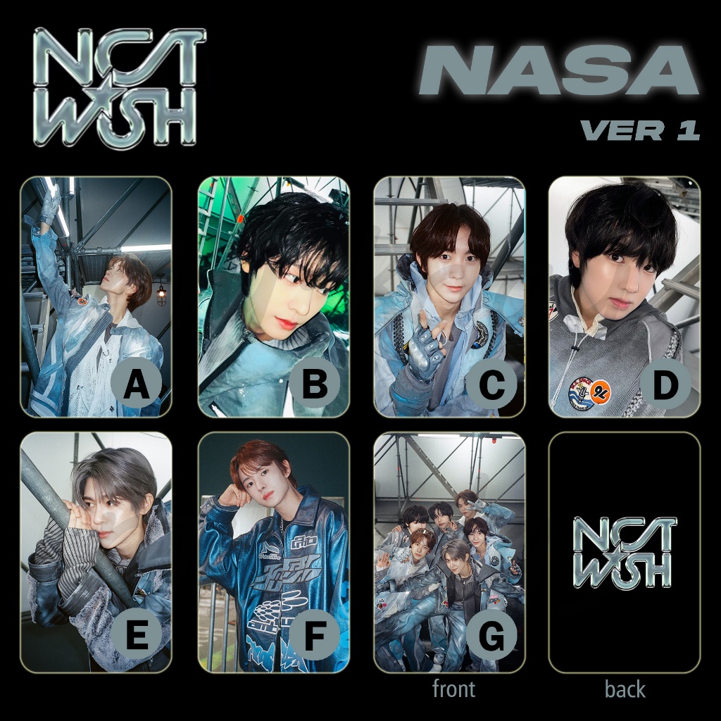Jual PC-1546, Photocard NCT Wish NASA 2 sisi | Shopee Indonesia