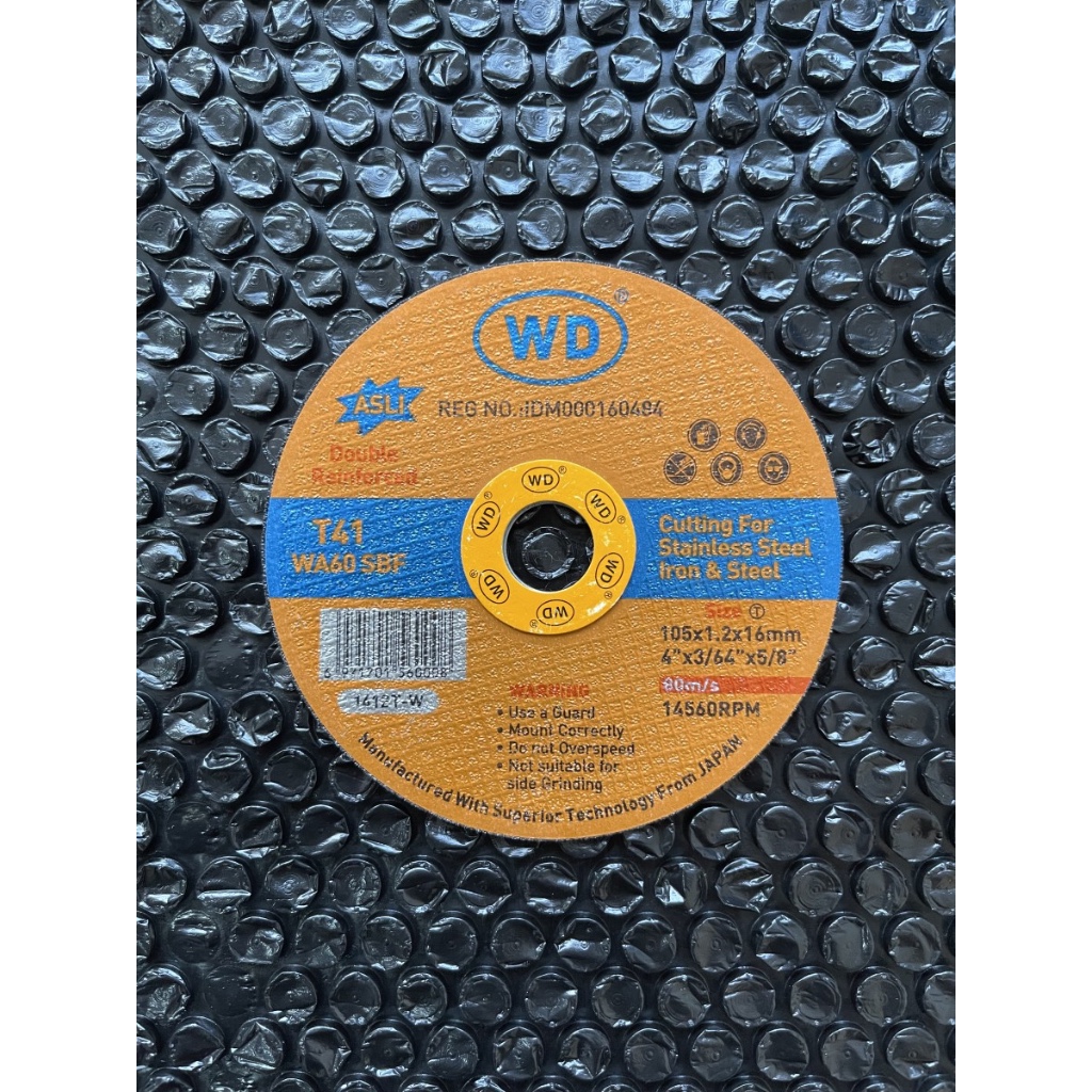 Jual batu gurinda gerinda potong besi mata cutting wheel WD 4 x 1,2 ...