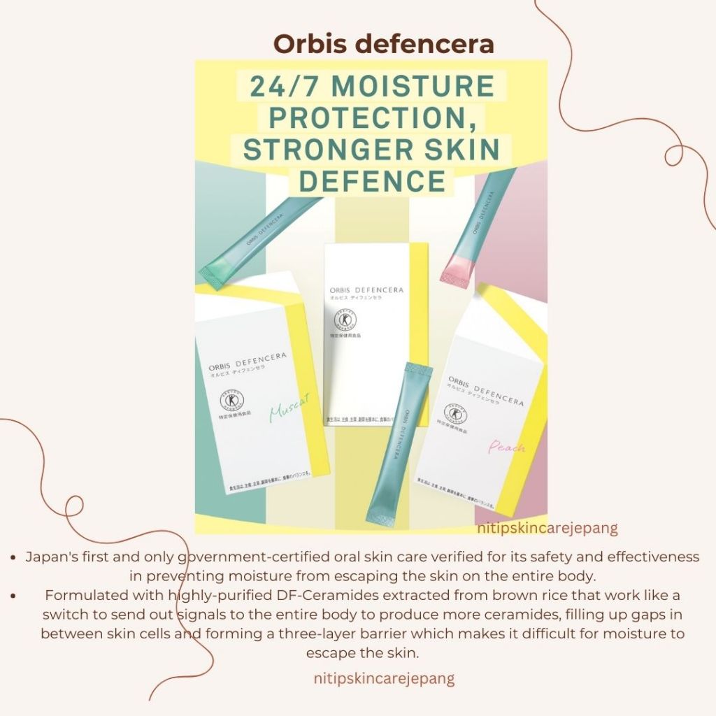 Jual orbis defencera original orbis japan Peach, Yuzu, muscat | Shopee ...