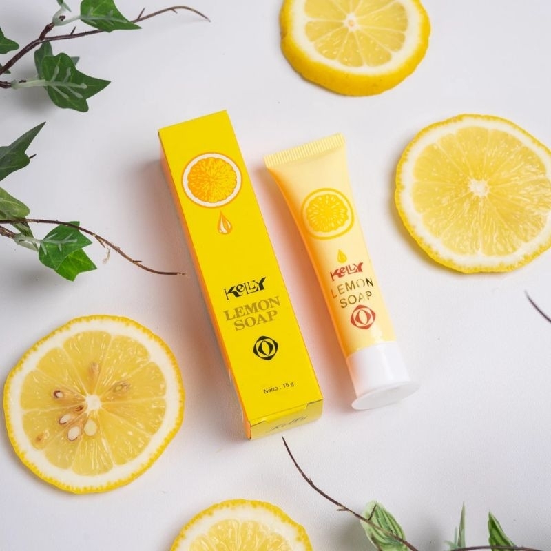 Jual Kelly Lemon Soap | Sabun Cuci muka 15gr | Shopee Indonesia