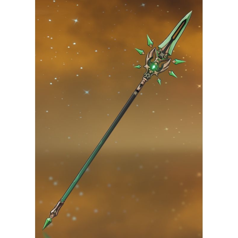 Jual Primordial Jade winged spear xiao prop genshin impact | Shopee ...