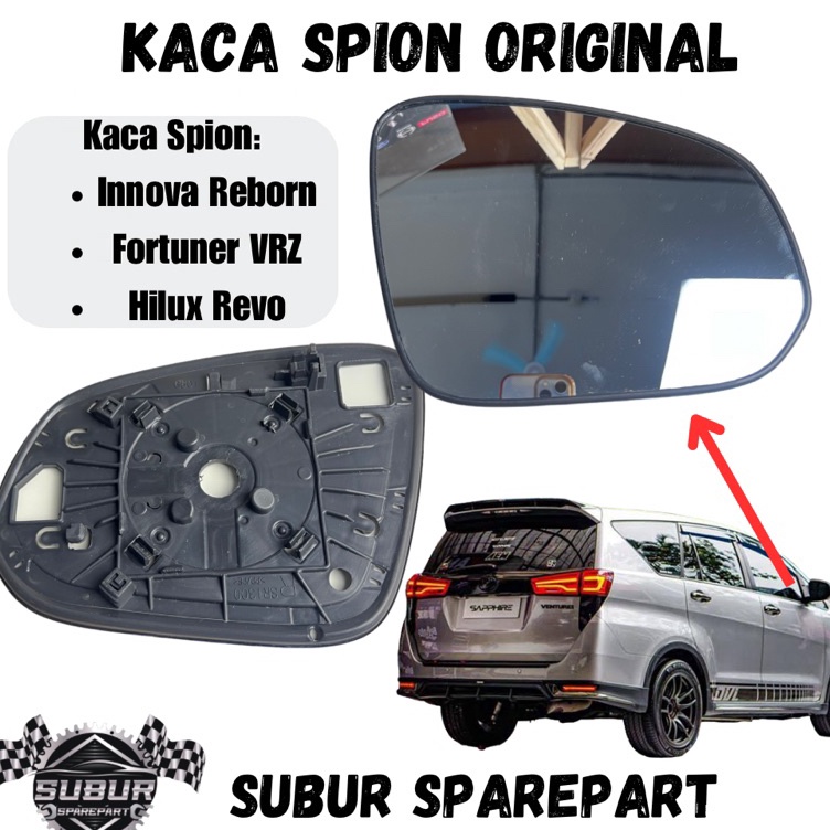 Jual kf Kaca Spion Innova Reborn Fortuner VRZ Hilux Revo Voxy Zenix ...