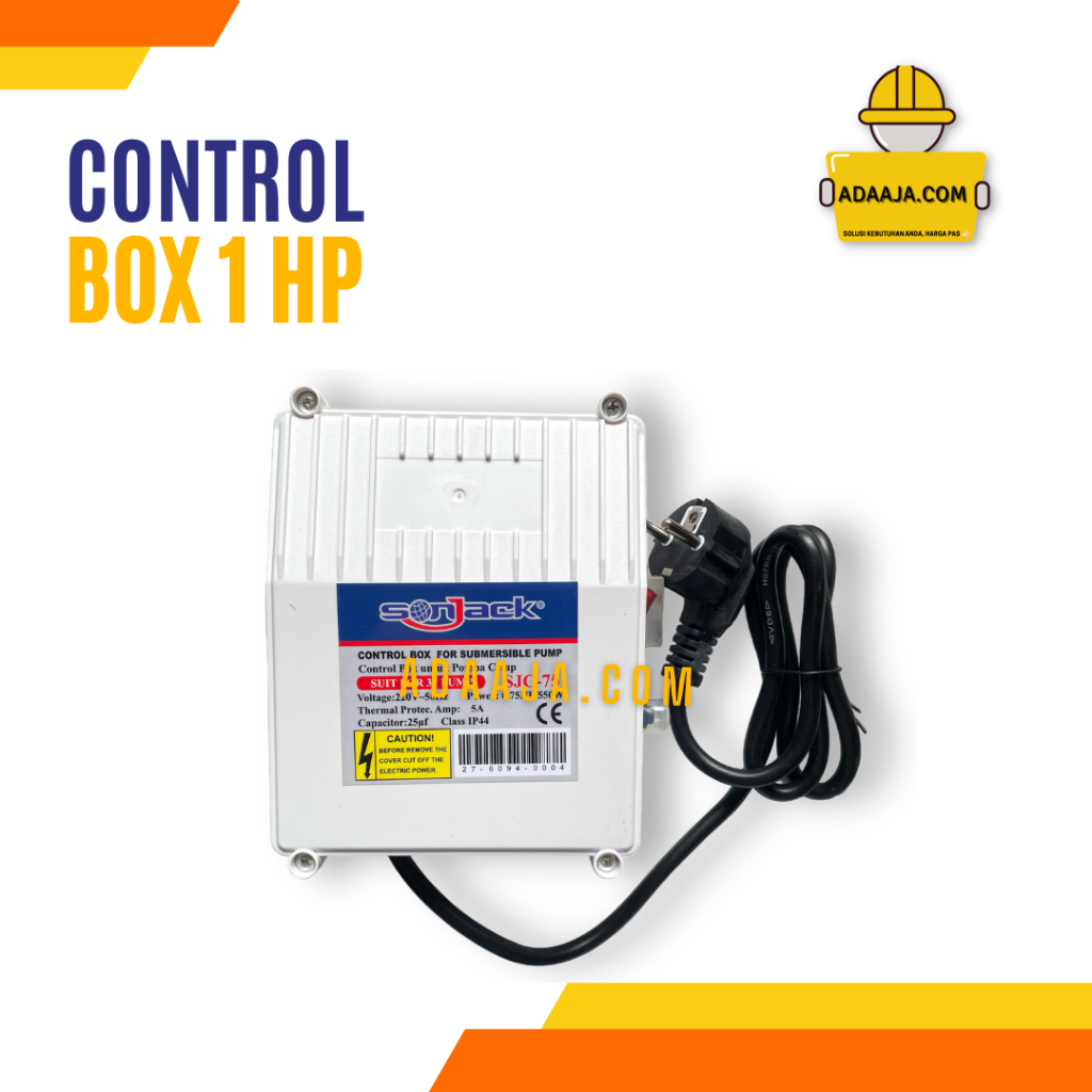 Jual Control Kontrol Box Pompa Celup 1 HP Pompa Satelit Submersible ...