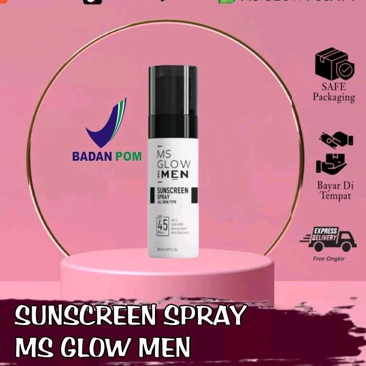 Jual SUNSCREEN MEN MS GLOW | Shopee Indonesia
