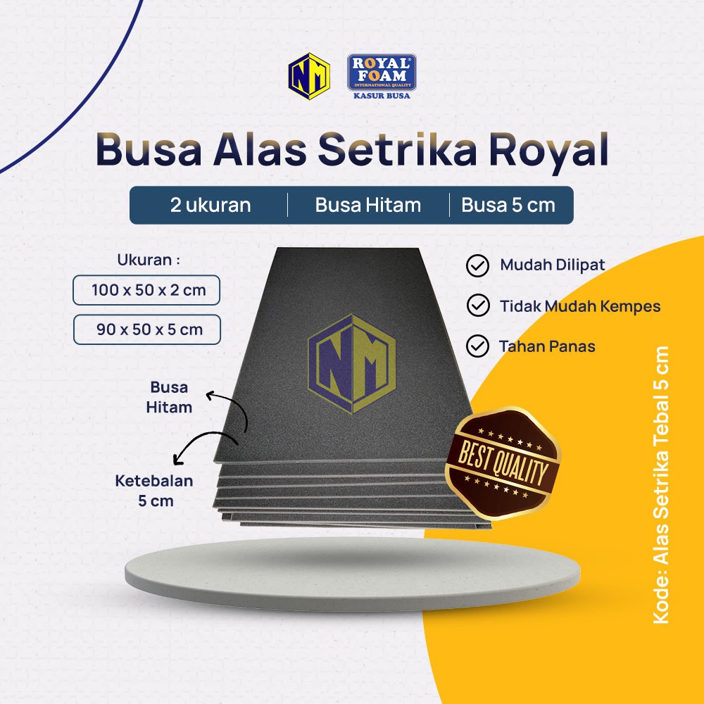 Jual BUSA ALAS SETRIKA TEBAL 5 CM ANTI KEMPES BUSA ORIGINAL ASLI PABRIK ...