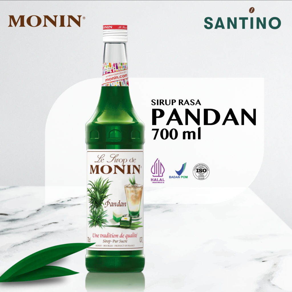 Jual Monin Syrup Pandan - Sirup Horeca Daun Pandan 700 ml / 70 cl ...
