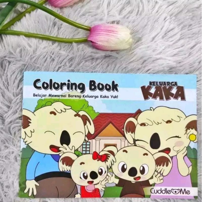 Jual Buku Mewarnai Anak Keluarga Kaka Cuddle Me Colouring Book Cuddleme ...