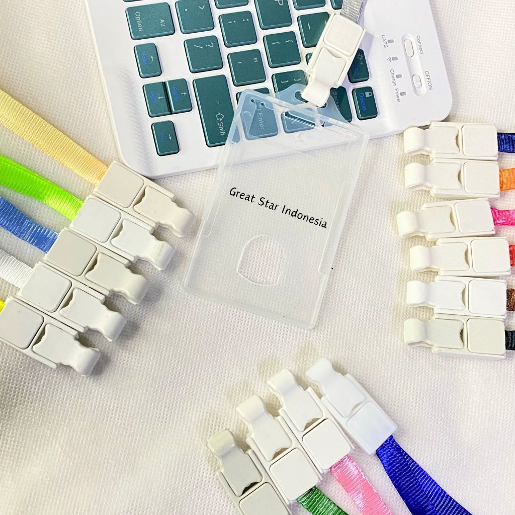Jual FRAME ID CARD MODDY + TALI ID CARD PULLER 1CM | Shopee Indonesia