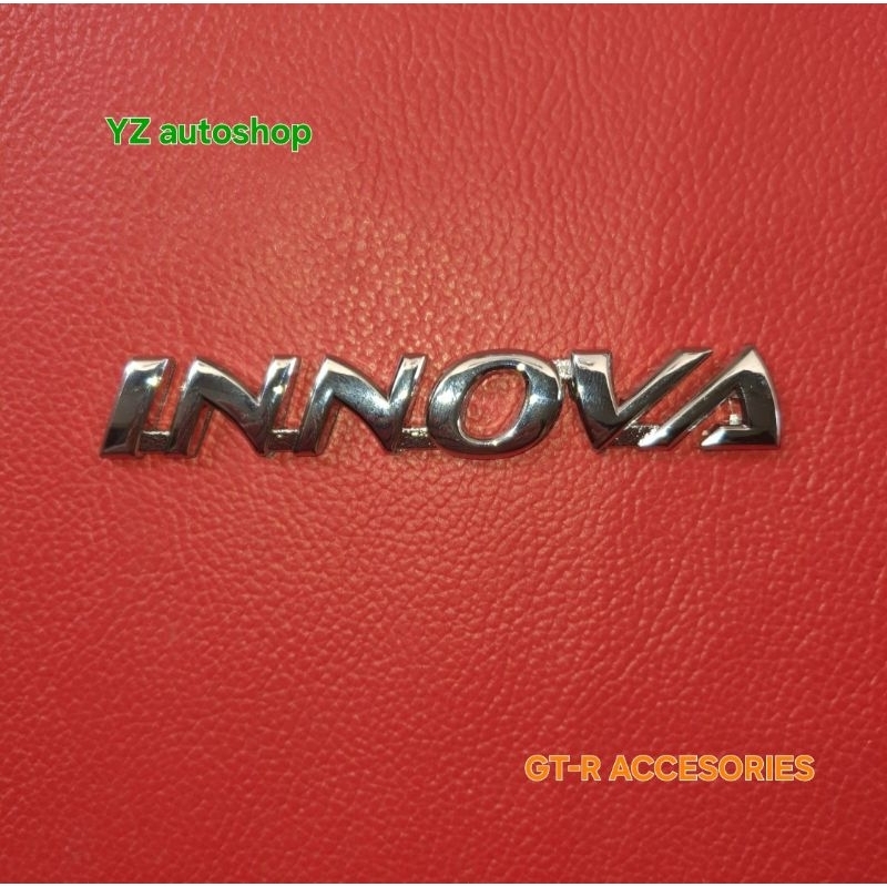 Jual Emblem Besi INNOVA ( For Innova ) | Shopee Indonesia