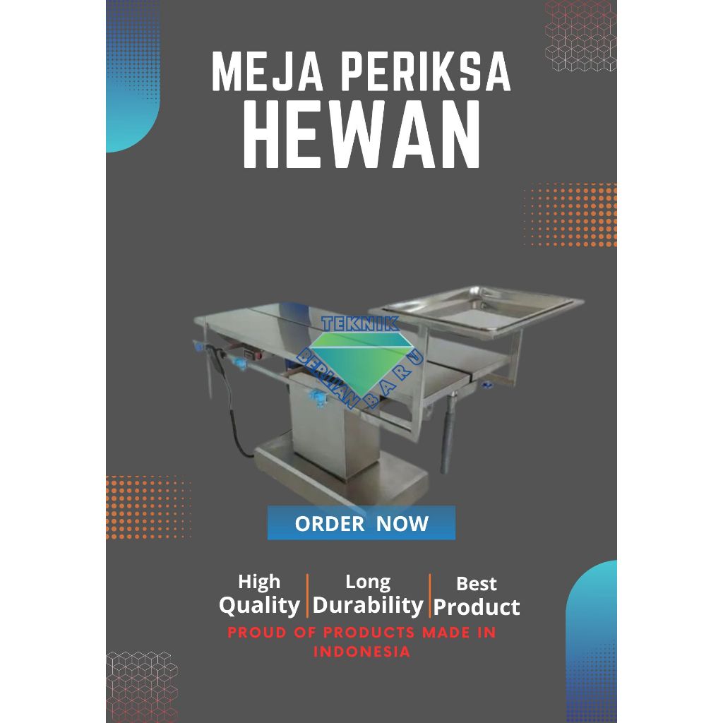 Jual Meja Periksa Hewan Elektrik - Meja Operasi Hewan Hidrolik ...