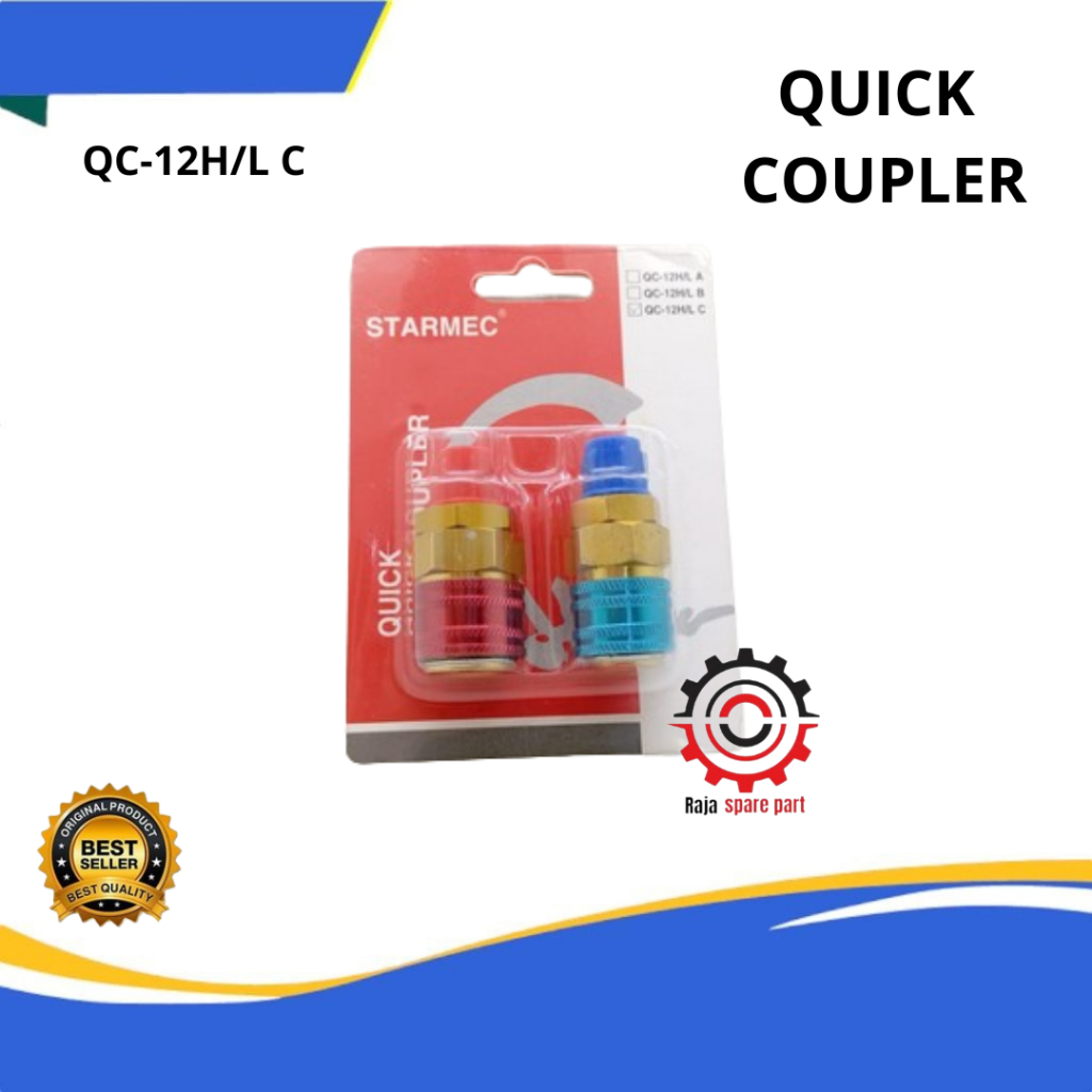Jual QUICK COUPLER | ADAPTER II NEPEL AC MOBIL 134A | Shopee Indonesia