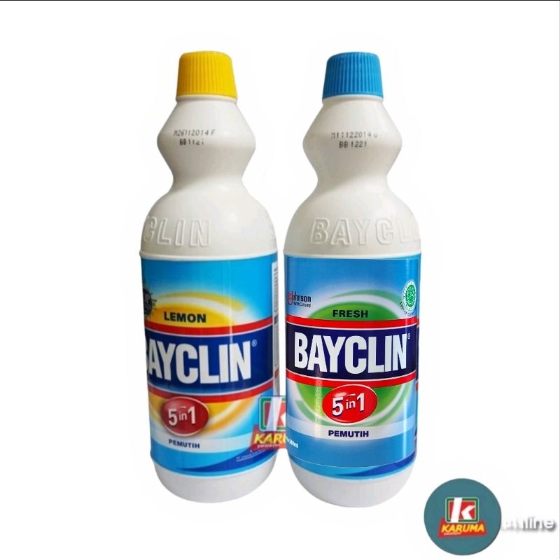 Jual Bayclin Lemon & Fresh 500ml & 1000ml ( bayclin pemutih ) | Shopee ...
