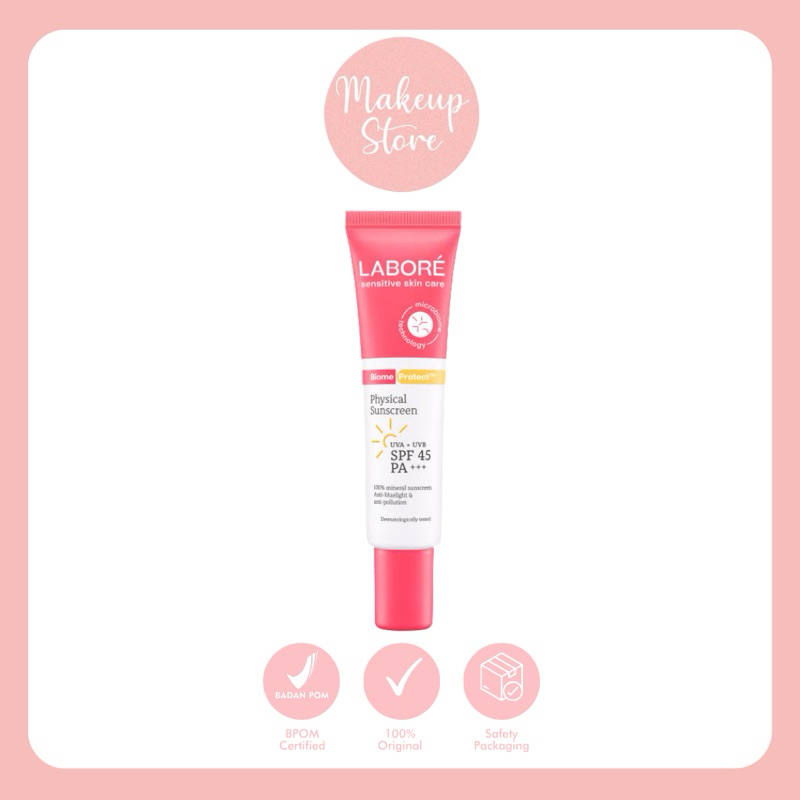 Jual LABORE BiomeProtect Physical Sunscreen 30ml - Mineral Sunscreen ...