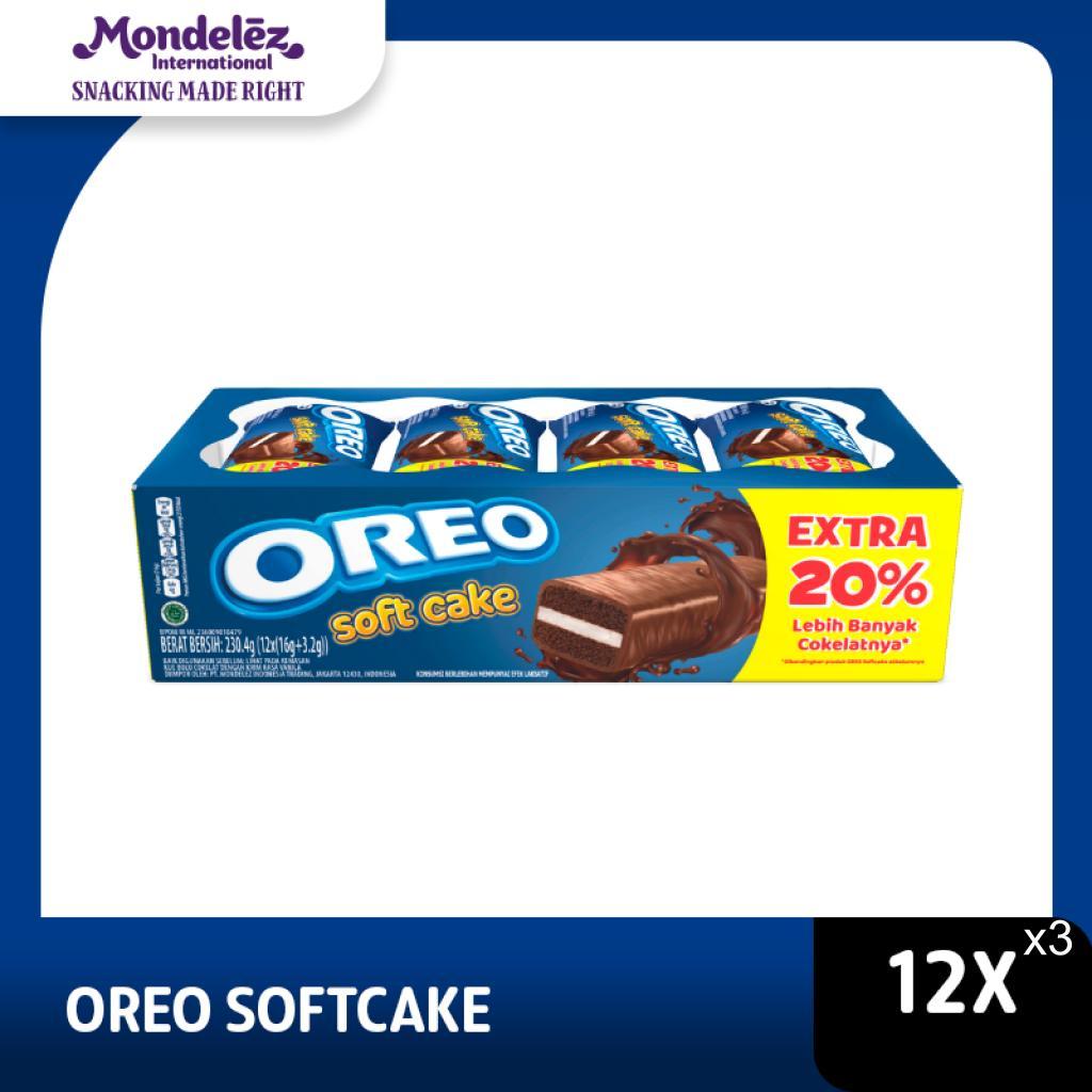 Jual Oreo Softcake 12x16gr - Triple Pack | Shopee Indonesia