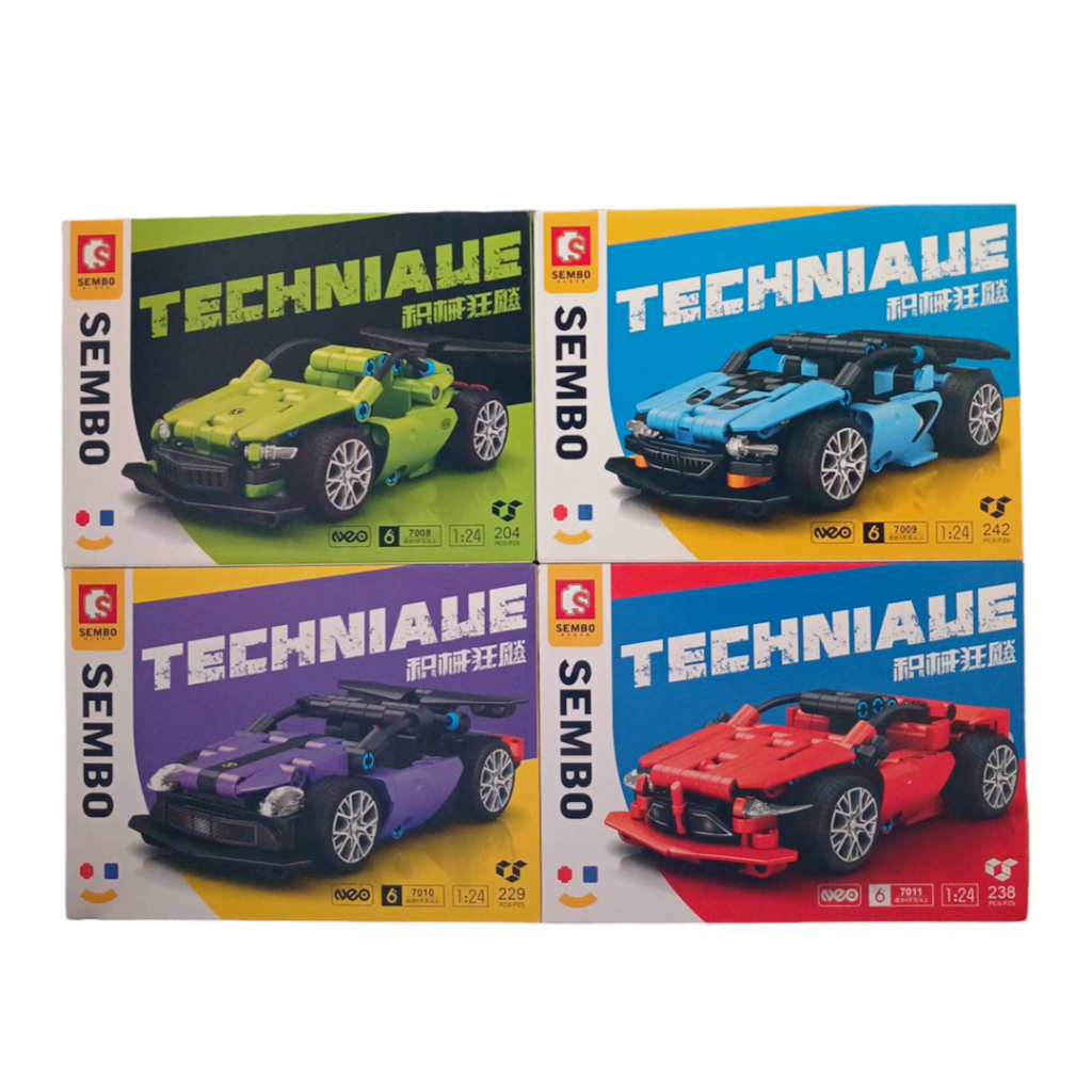 Jual Sembo Block Techniaue Racing Sport Car 7008 - 7011 | Shopee Indonesia