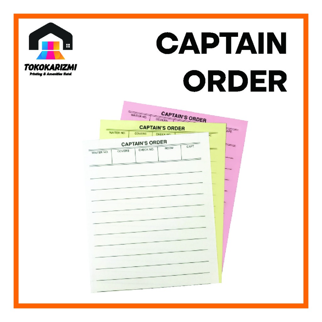 Jual Captain Order Custom Design Hotel Amenities Convention Home Stay ...