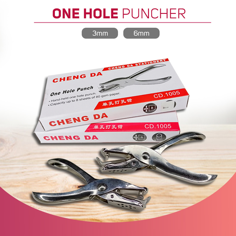 Jual 3 MM PUNCH/PERFORATOR, Etona 3MM ONE HOLE PUNCH. Cocok buat hang ...