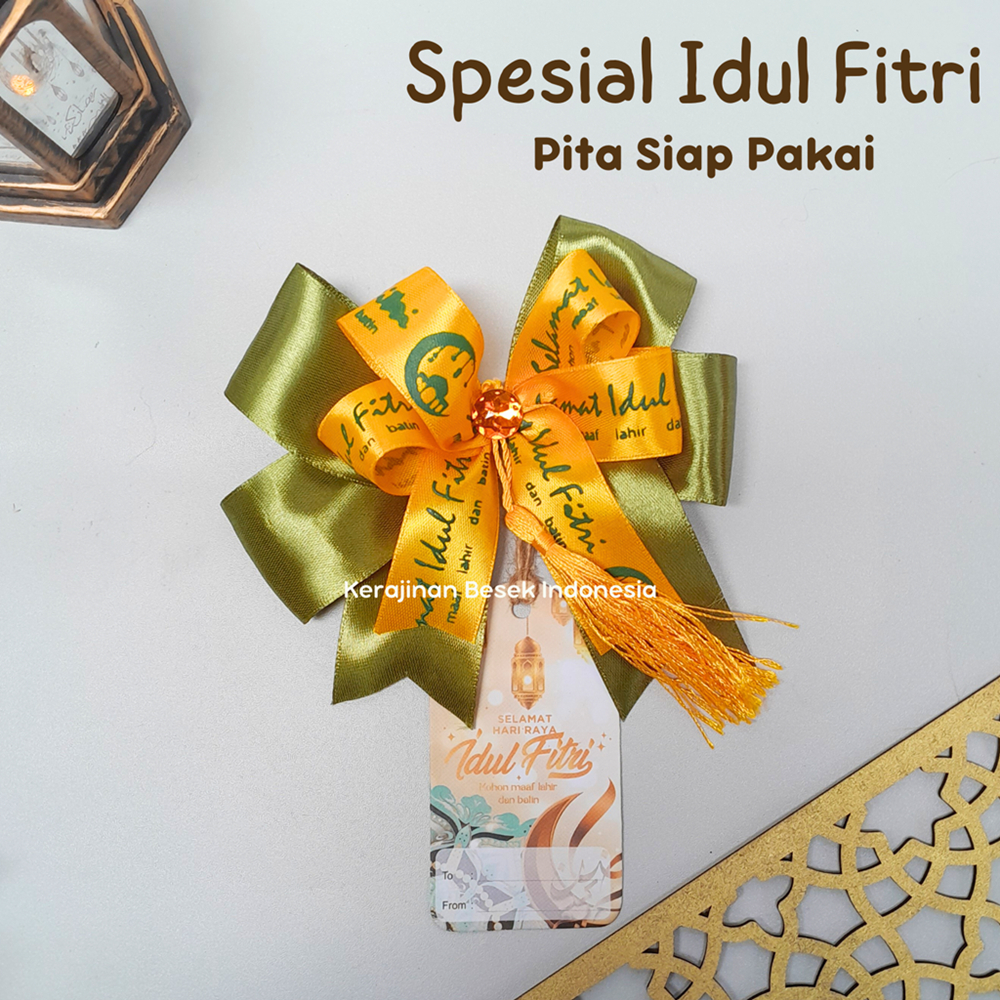 Jual SPESIAL PITA JADI SIAP PAKAI LEBARAN IDUL FITRI EDISI TASSEL 2024 ...