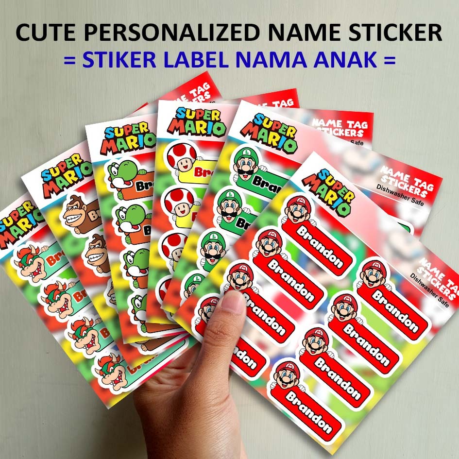 Jual STIKER NAMA | STIKER TAG NAMA | STIKER LABEL NAMA | STIKER KUSTOM ...