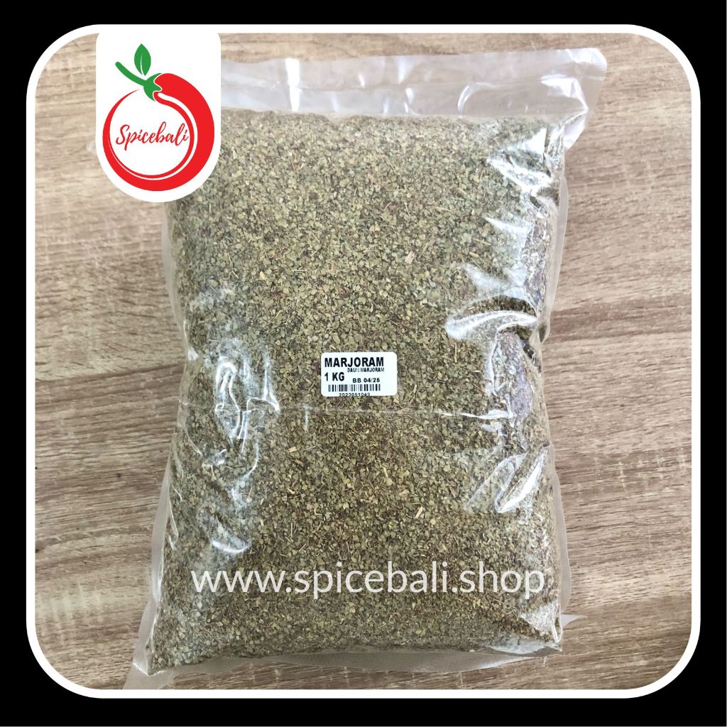 Jual Daun Marjoram Kering 1 kg / Dried Marjoram Flakes 1 kg / Dry ...