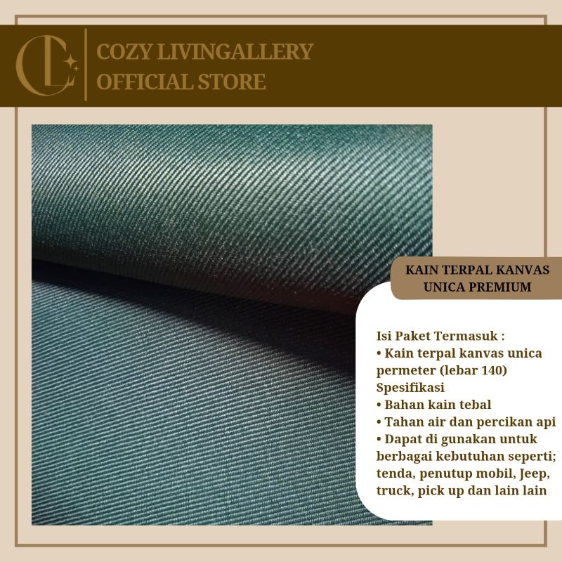 Jual @cozylivingallery | KAIN TERPAL KANVAS UNICA TEBAL UNTUK TENDA ...