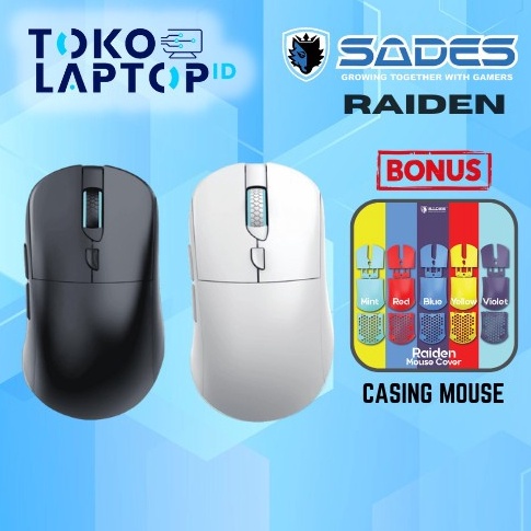 Jual Sades Raiden S33 Mouse Gaming Wireless Modular Dual Mode t R3I6 ...