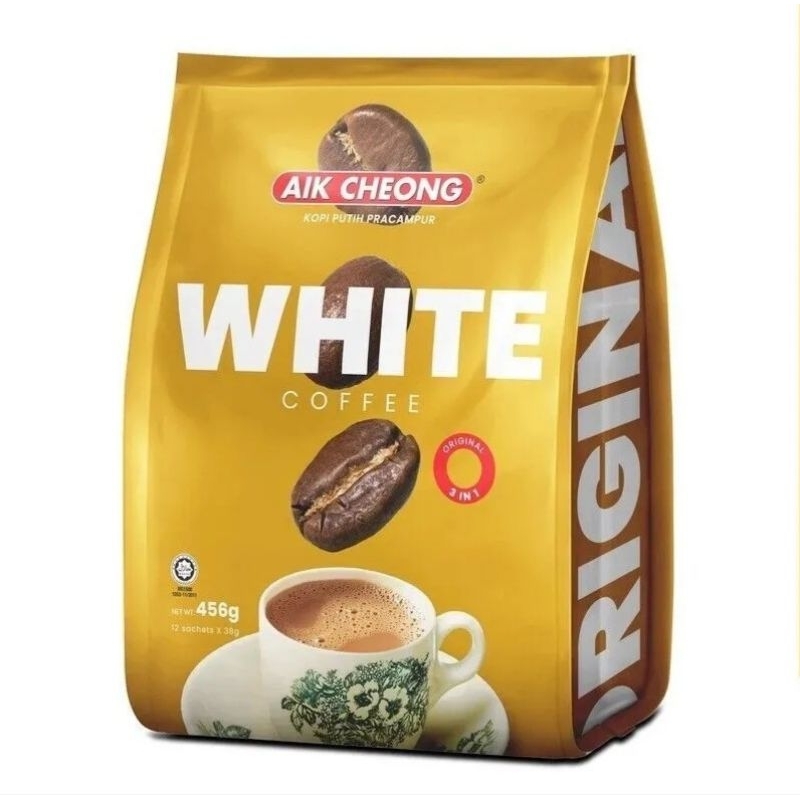 Jual AIK CHEONG White Coffee Original - 1 Sachet (38 gr) | Shopee Indonesia