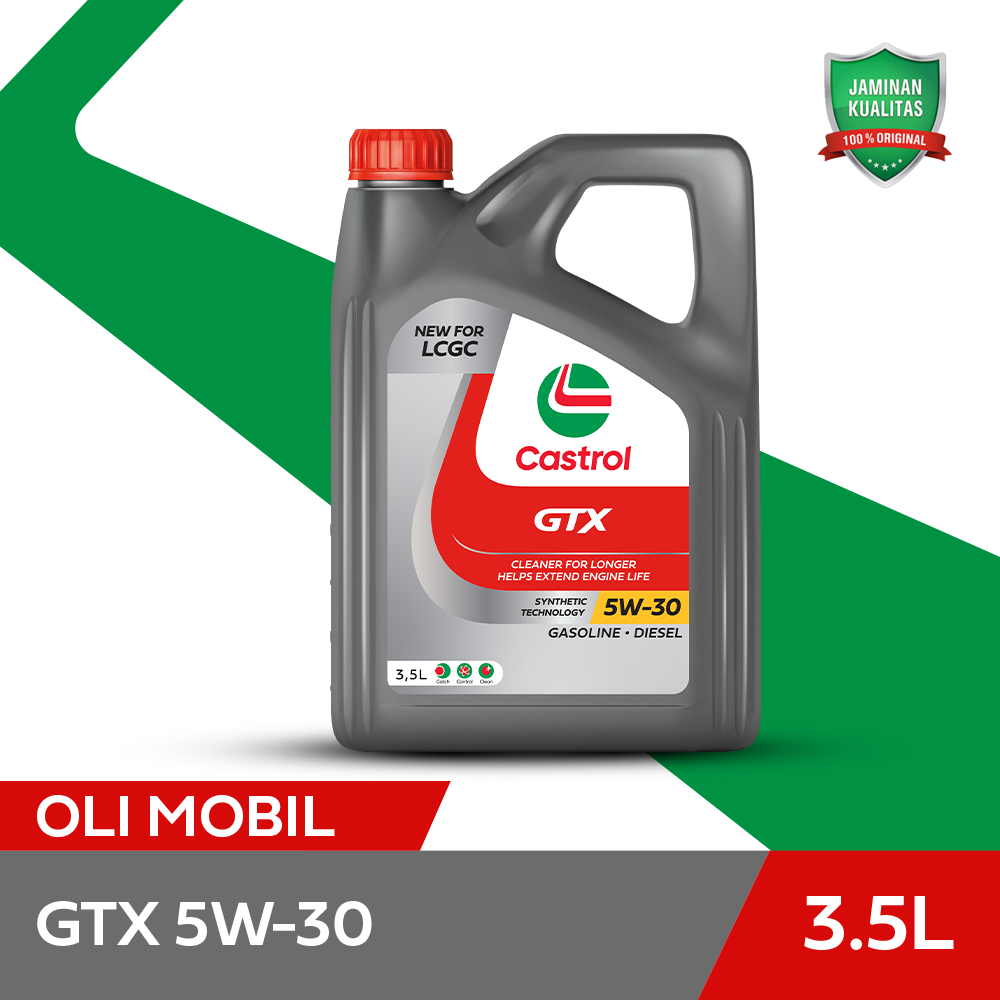 Jual Oli Mesin Mobil Castrol GTX 5W-30 (3.5L) | Shopee Indonesia