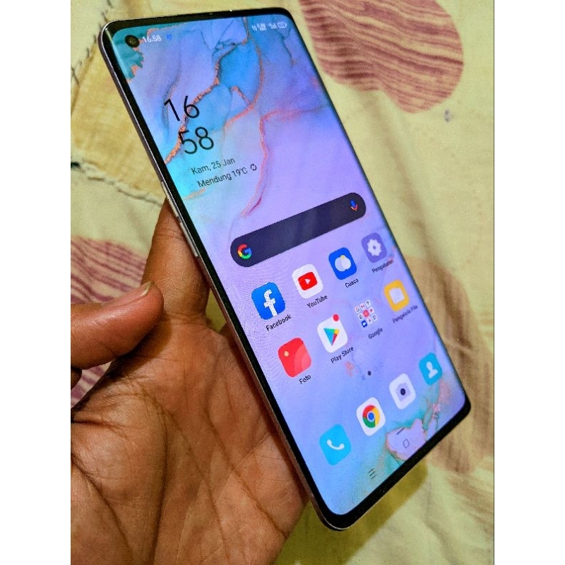 Jual Oppo Find X2 Neo 5G Snapdragon 765G layarr melengkung mewah langka | Shopee Indonesia