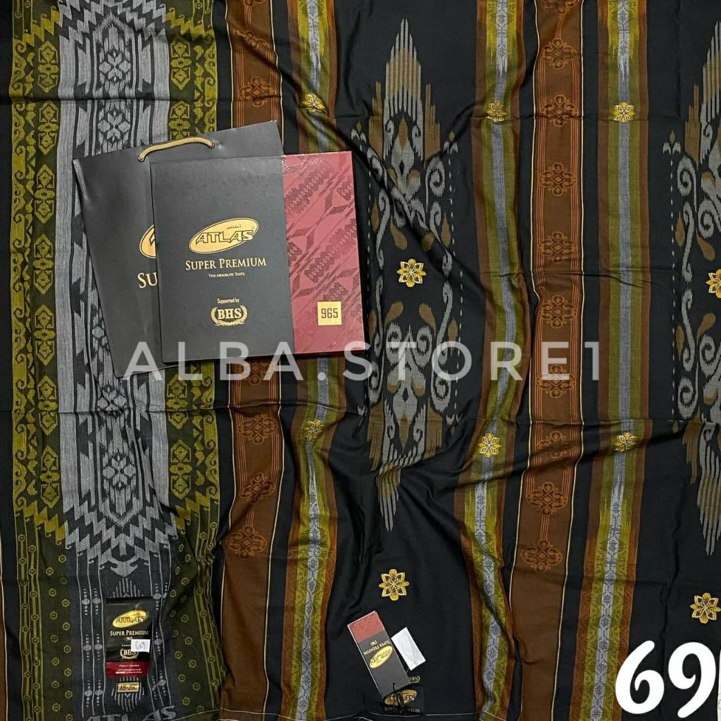 Jual [BARU]SARUNG ATLAS SUPER PREMIUM GOLD/SILVER ORI Atlas Suprem Sarung Atlas Supreme 920 945 ...