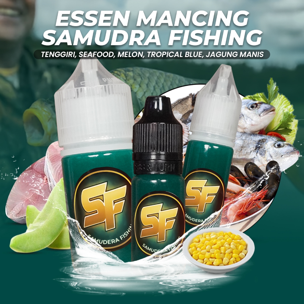 Jual Samudera Fishing Essen Aroma Tropical Blue Untuk Mancing Ikan Mas ...