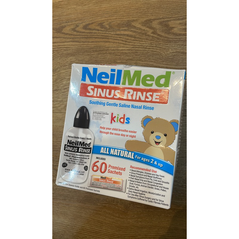 Jual Neilmed Sinus Rinse Paediatric Kit 60s (2yo++) | Shopee Indonesia