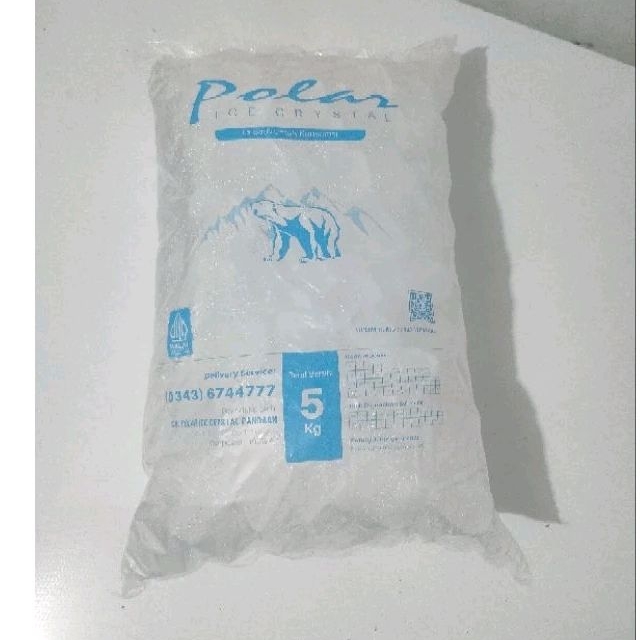 Jual Es Batu Kristal Polar 5kg | Shopee Indonesia