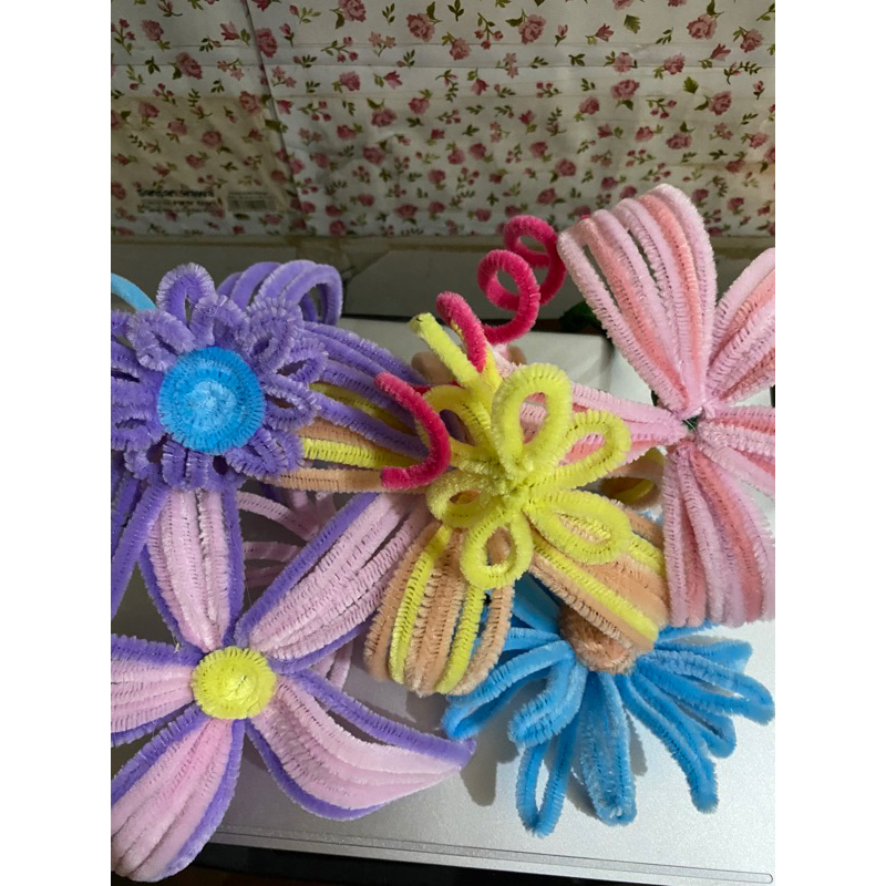 Jual Kawat bulu merci/Pipe cleaner/pipe flower/Pita/Kawat/Gabus (Baca ...