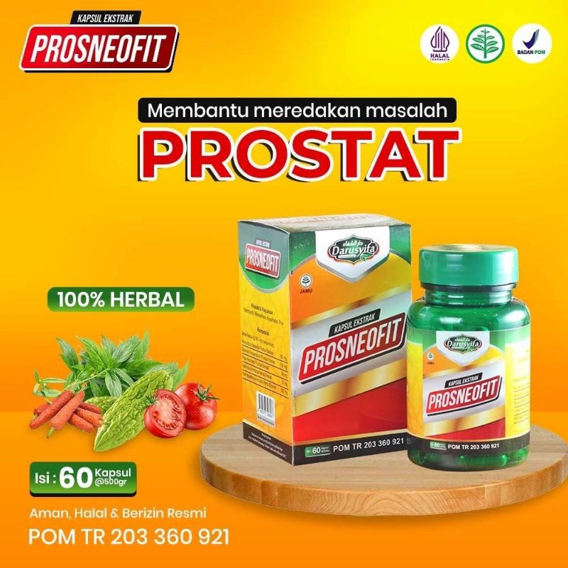 Jual PROSNEOFIT Kapsul Prostat Obat Prostat bagi laki-laki melancarkan ...